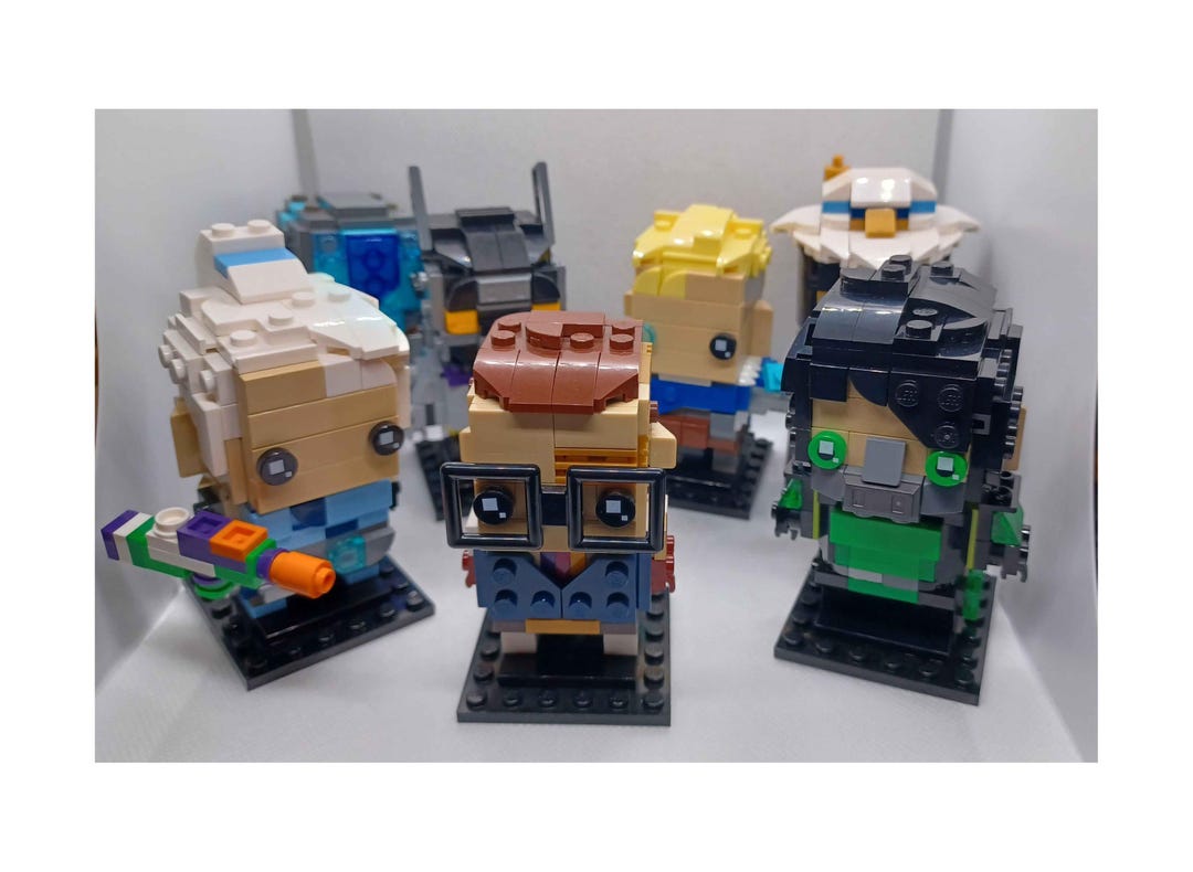Original Designer! | Valorant-inspired Custom Brickheadz Lego-moc ...
