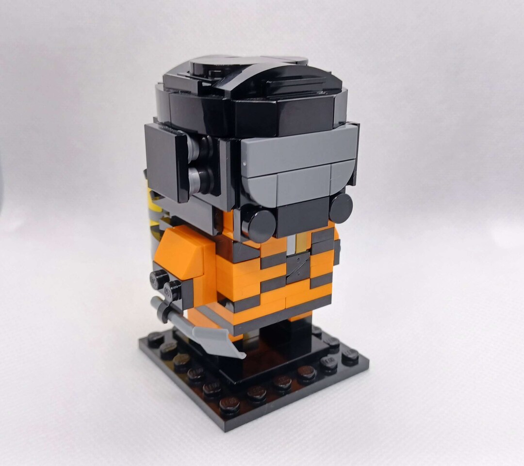 Lethal Company Crewmate Custom Brickheadz Lego-moc/model - Etsy