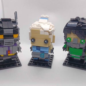 Original Designer! | Valorant-inspired Custom Brickheadz Lego-moc ...