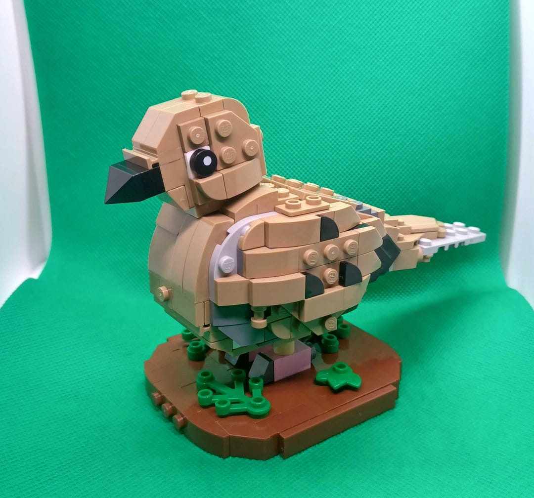 Mourning Dove Bird Custom Lego-moc/model - Etsy
