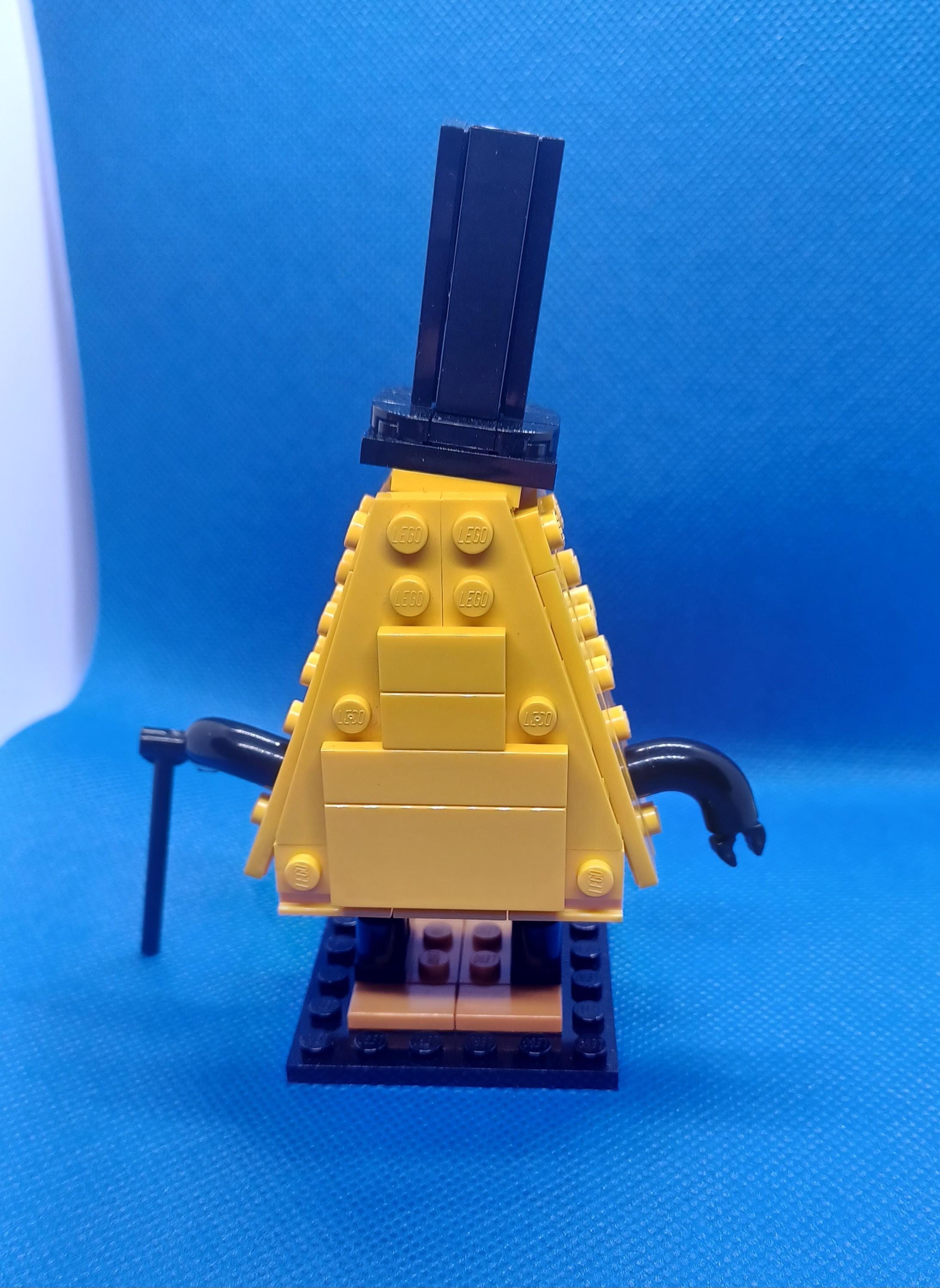 Gravity Falls Custom Bill Cipher Brickheadz-inspired Lego-moc/model - Etsy
