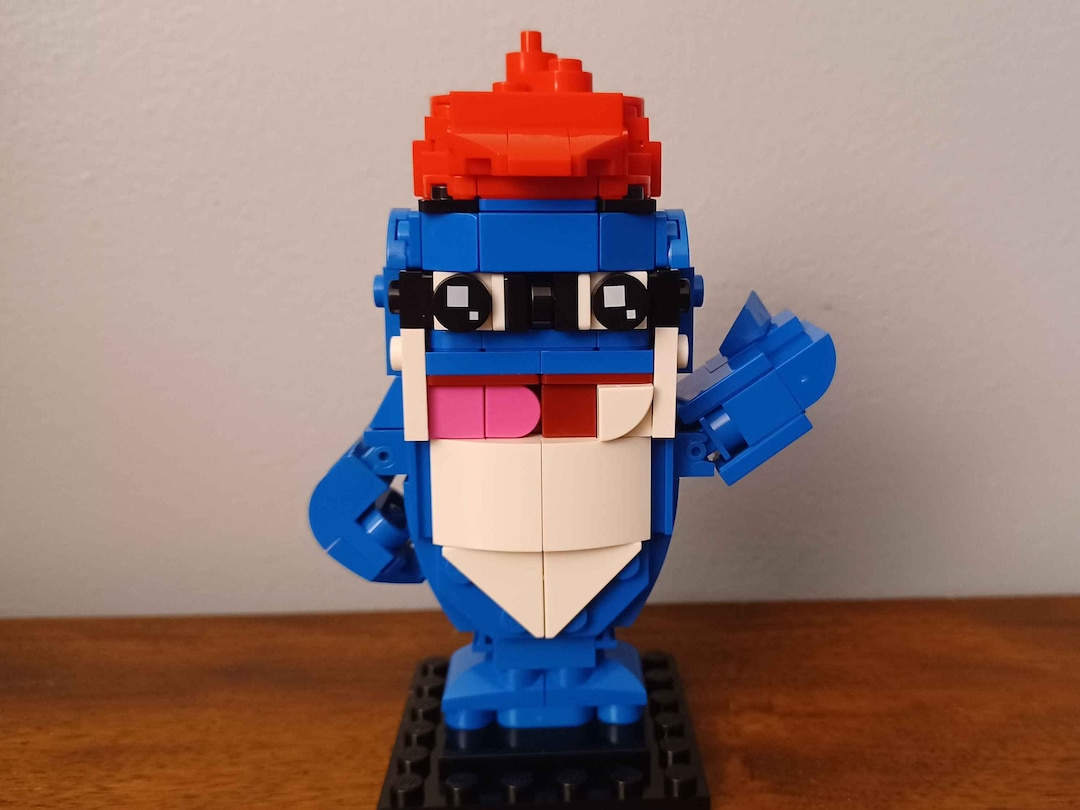 Charlie the Tuna Mascot Custom Brickheadz Lego-moc/model - Etsy