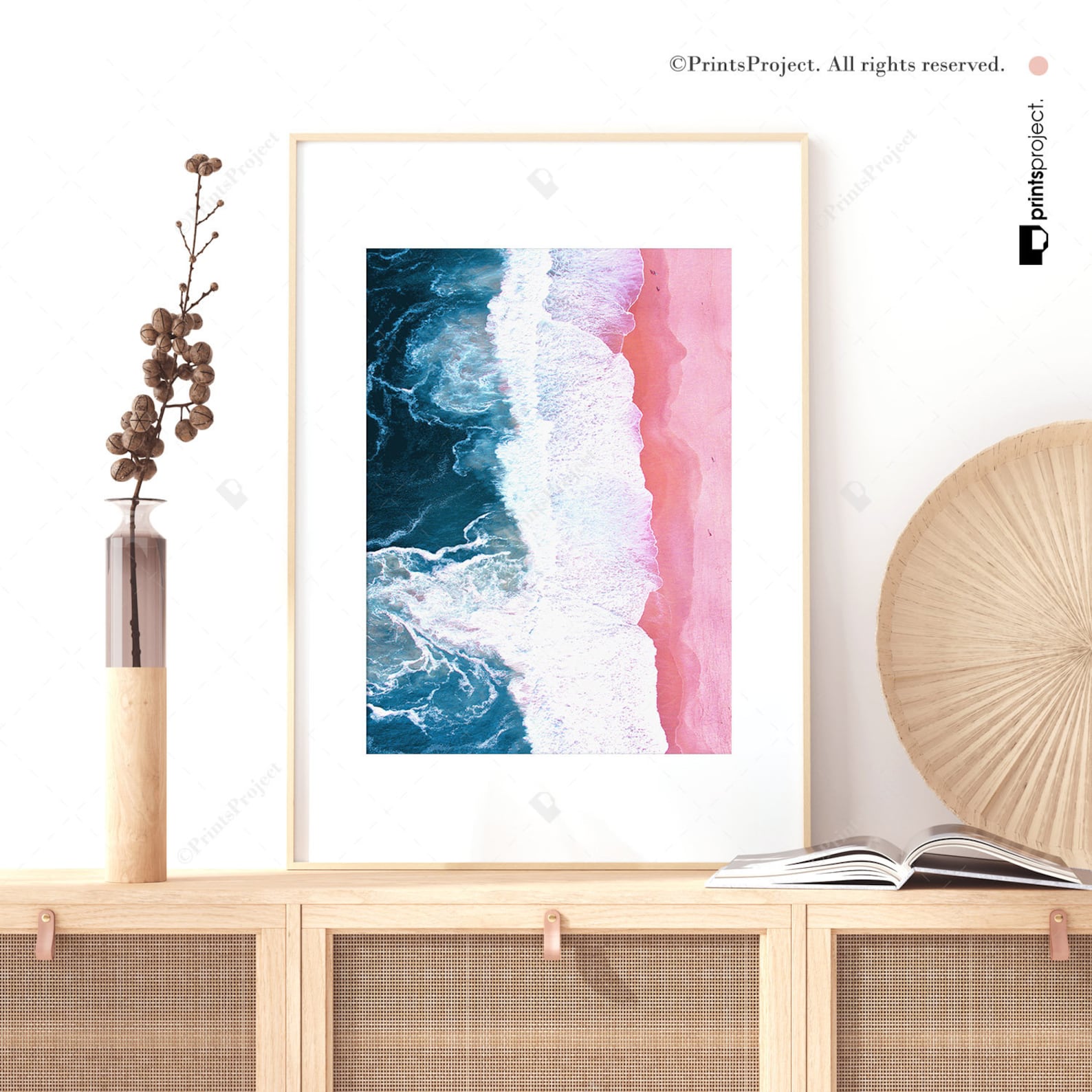 Aerial Beach Photography Large Beach Poster Wall Art Print - Etsy