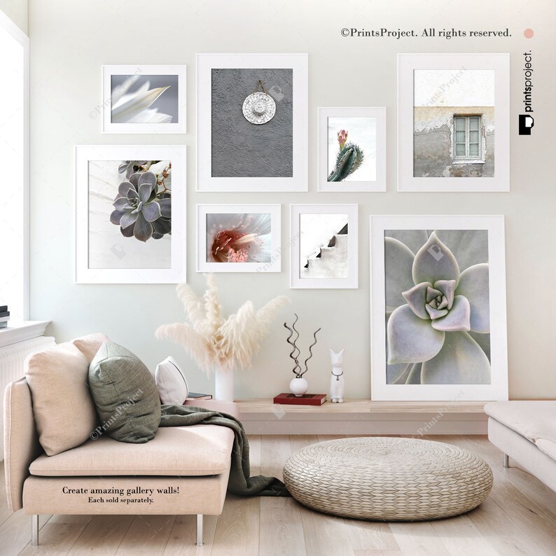 Modern Boho Wall Art Neutral Minimalist Entryway Decor - Etsy