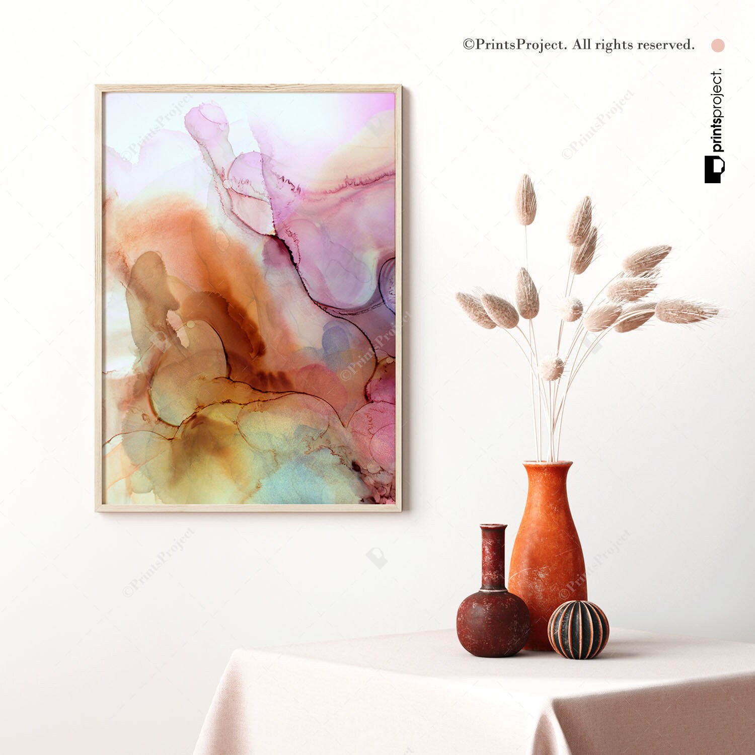Abstract Painting Downloadable Prints Earthy Wall Art - Etsy