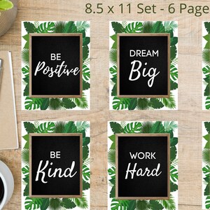 Inspirational Wall Art Motivational Office Decor Classroom Livingroom ...