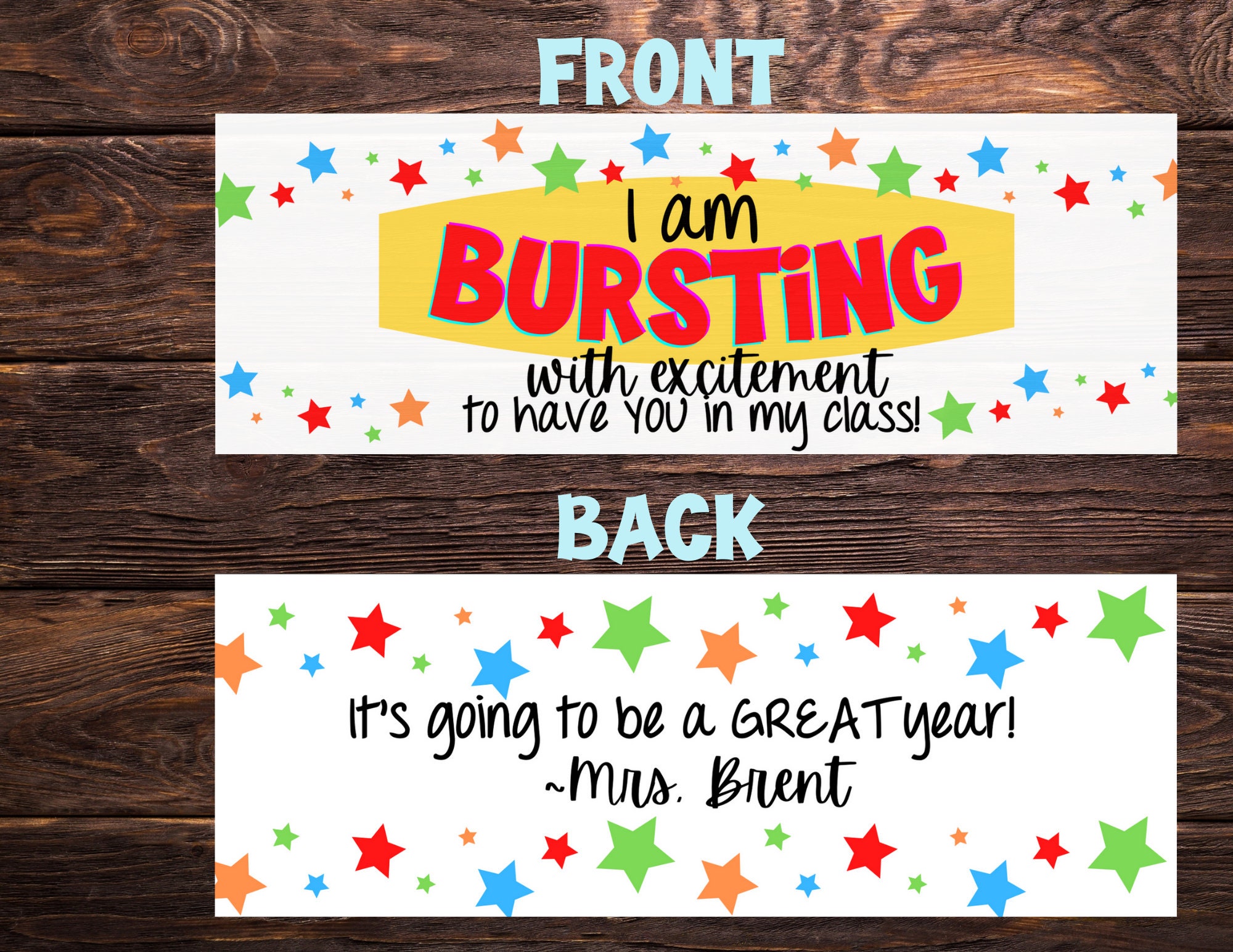 Back to School Tag, Welcome New Students, Meet the Teacher, Bursting ...