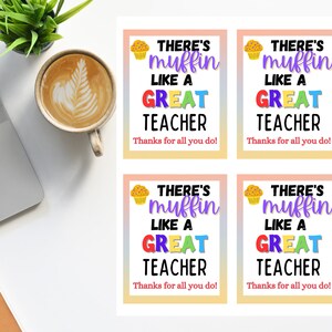 Staff Employee Teacher Appreciation Week Gift, Muffin Gift, Muffin Like ...