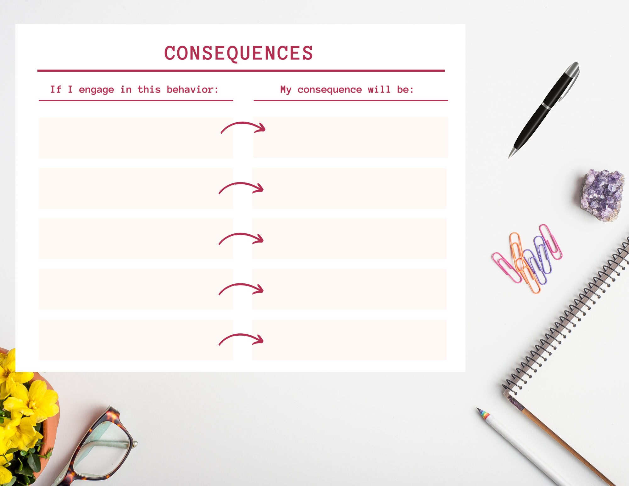 Consequences, Behavior Chart, Consequence Chart, Consequence for My ...