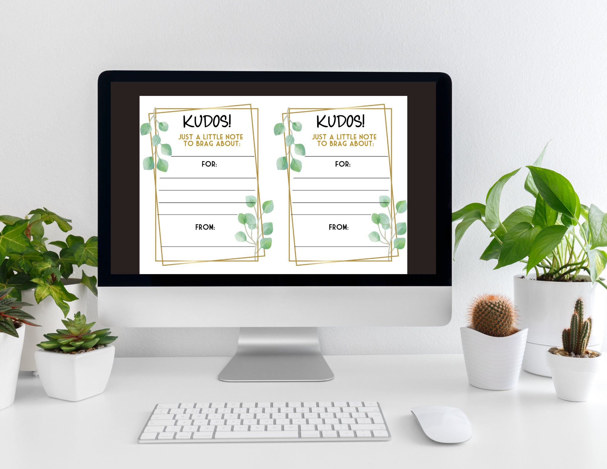 Kudos Shout Out Cards, Student Acknowledgement, Employee Appreciation ...