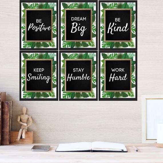 Inspirational Wall Art Motivational Office Decor Classroom - Etsy