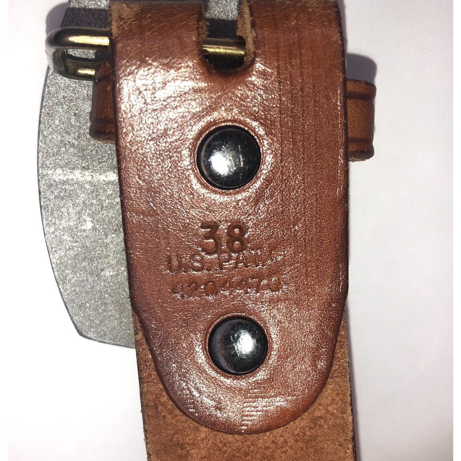 2004 Tribe of Mic-o-say Boy Scout 75 Anniv. Embossed Leather Belt ...