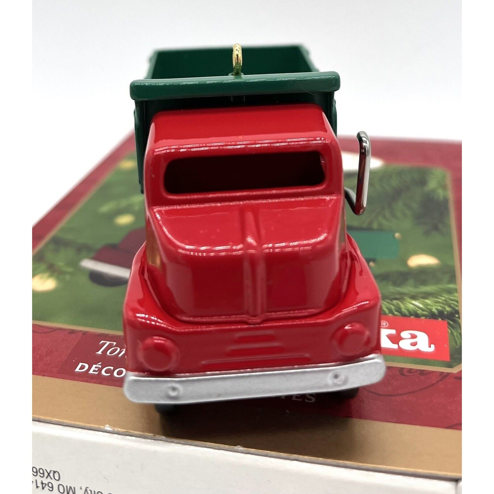 Hallmark Hasbro Die-cast Tonka Dump Truck Christmas Ornament in Box ...