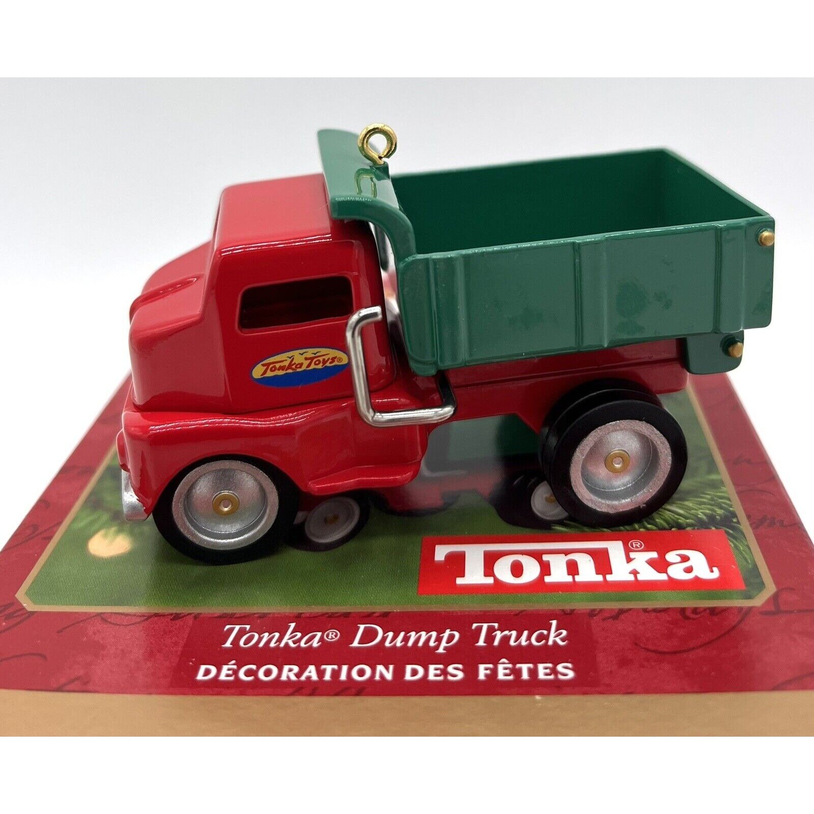 Hallmark Hasbro Die-cast Tonka Dump Truck Christmas Ornament in Box ...