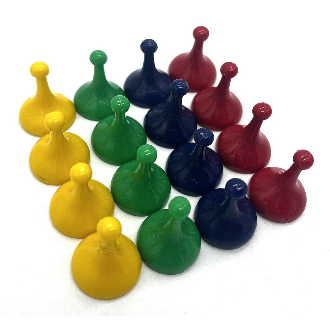 Vintage 1950s Sorry Board Game Pawn Pieces Replacement Parts 16 Pieces ...