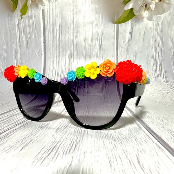 Rainbow Sunglasses - Etsy