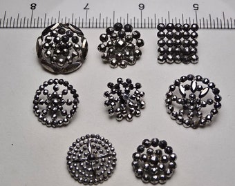 Cut Steel Buttons | Etsy