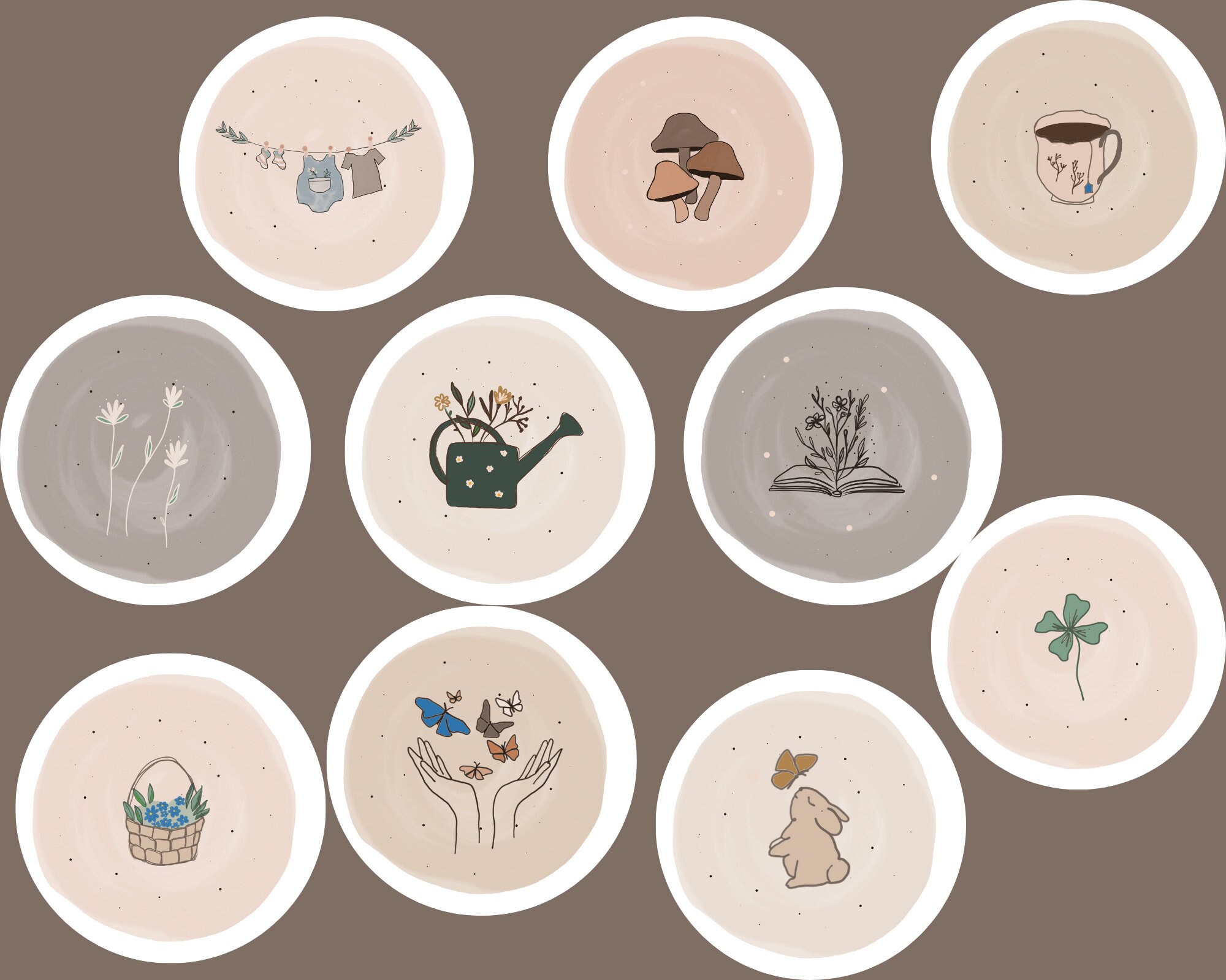 Cottage Core Instagram Story Highlight Icons for Highlight Stories - Etsy