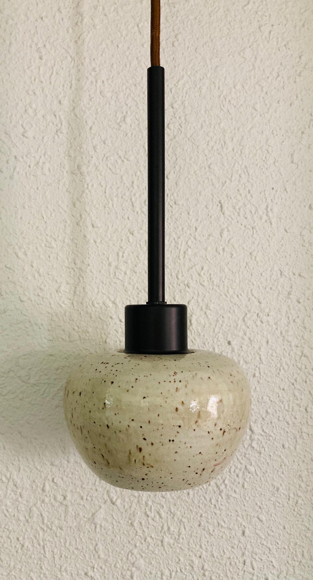 Handmade Ceramic Pendant Light - Etsy