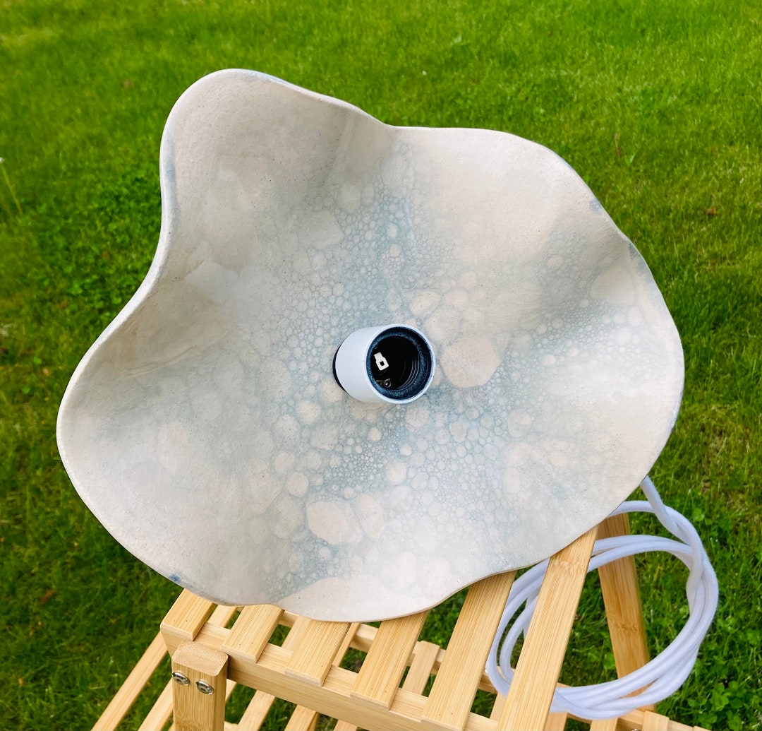 Handmade Ceramic Pendant Light - Etsy