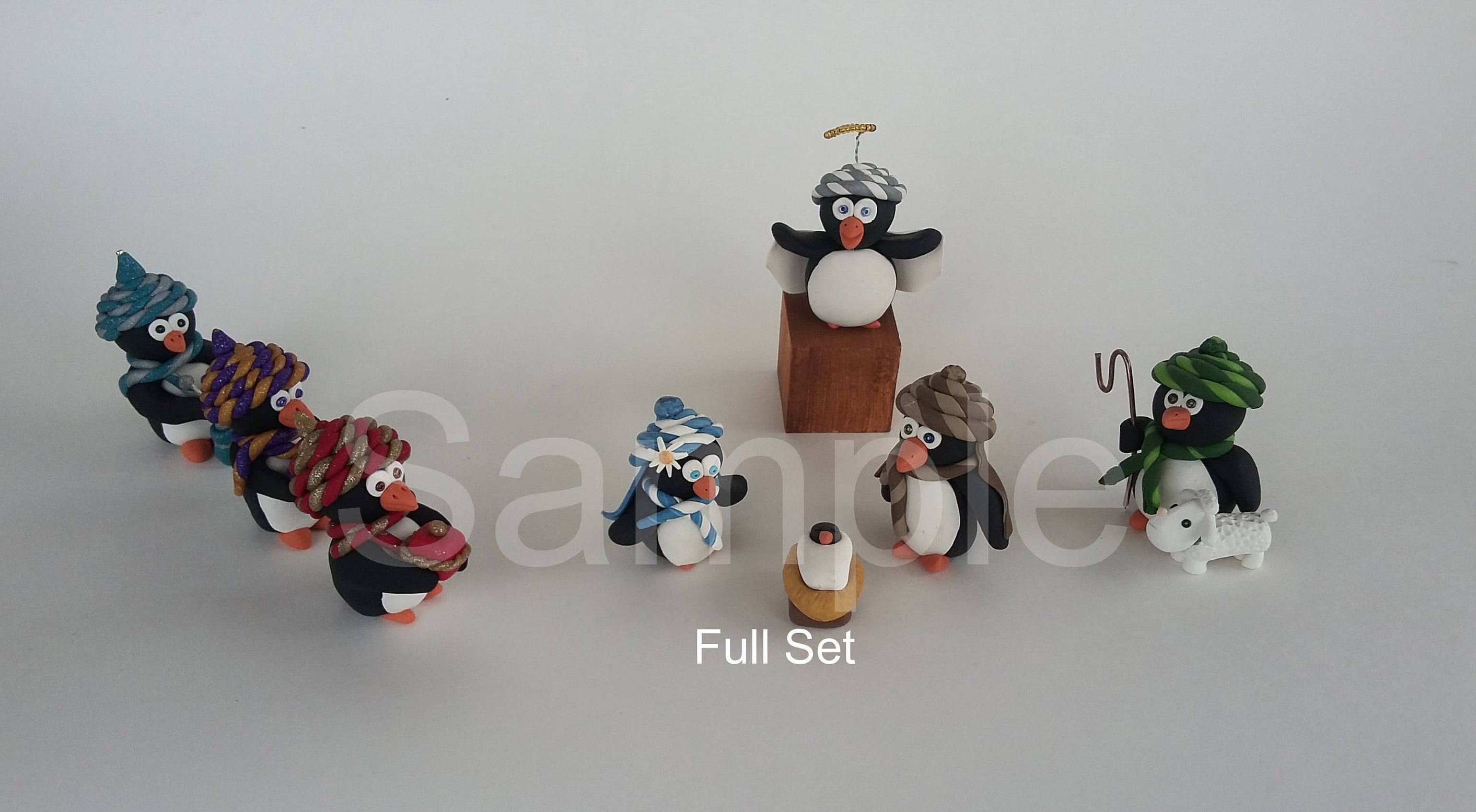 Penguin Nativity - Etsy