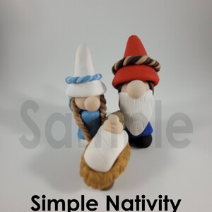 Gnome Nativity - Etsy