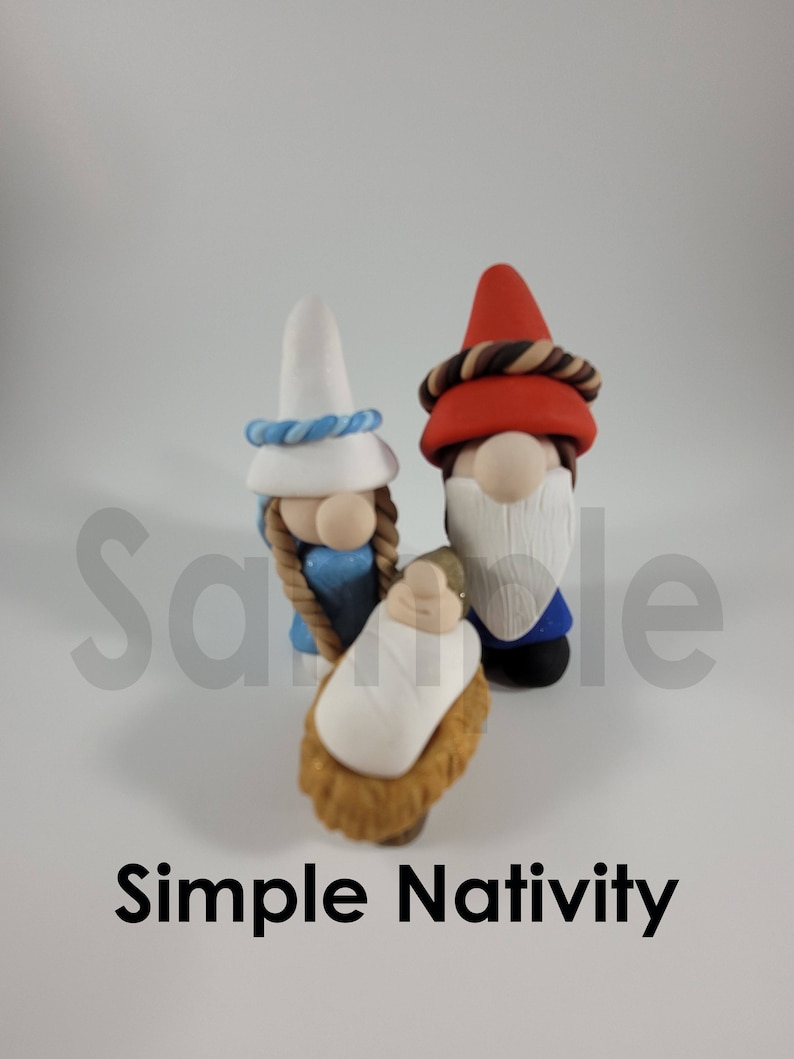 Gnome Nativity - Etsy