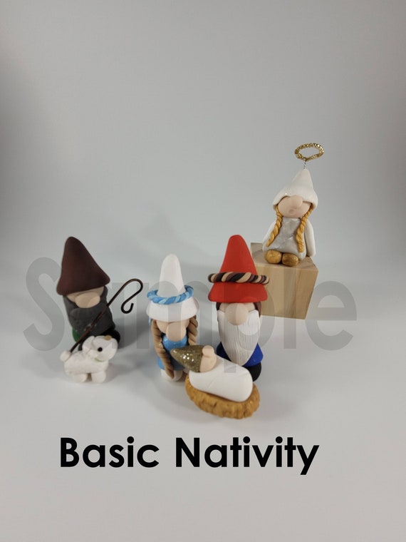 Gnome Nativity - Etsy