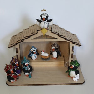 Penguin Nativity - Etsy