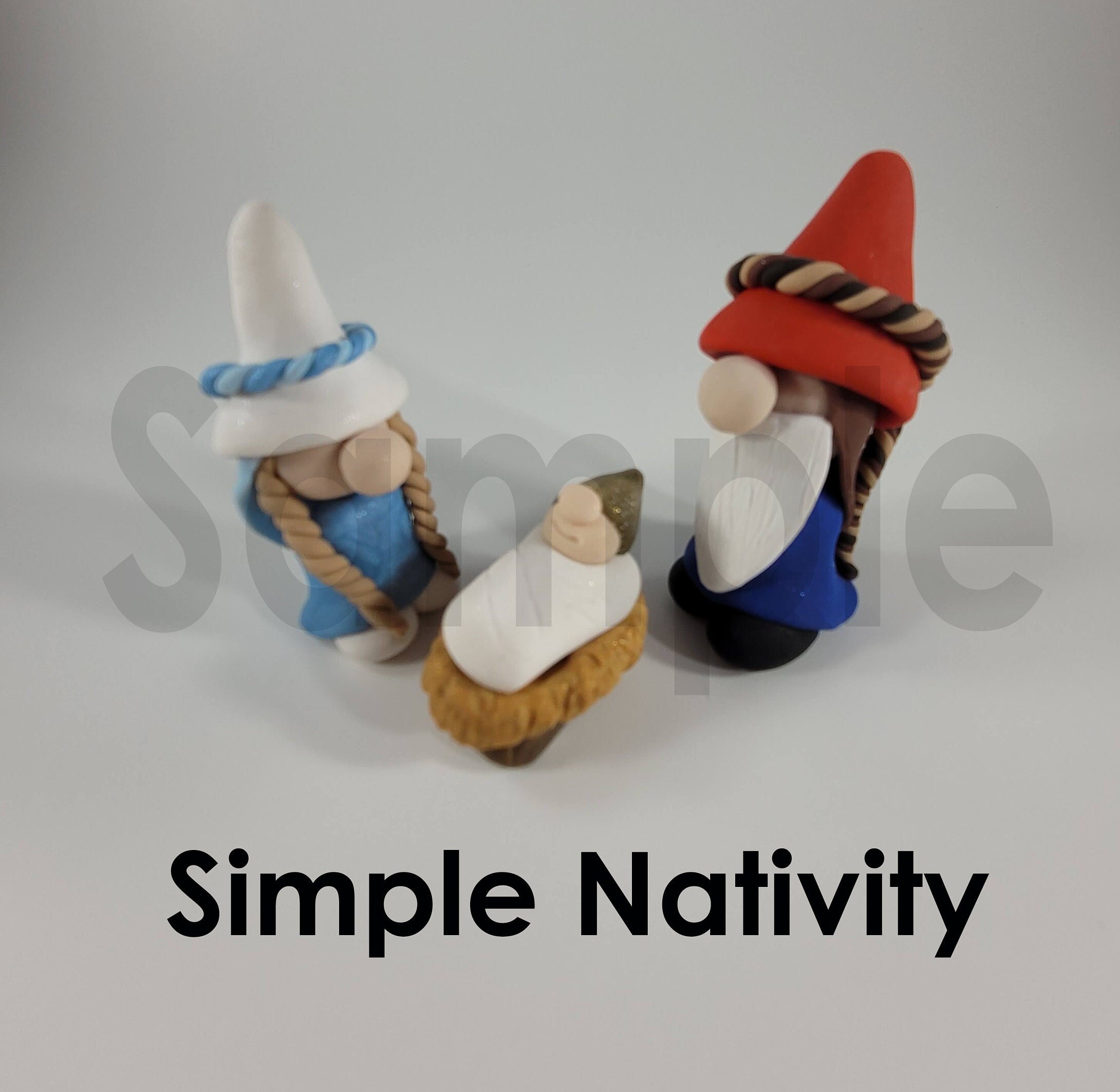 Gnome Nativity - Etsy