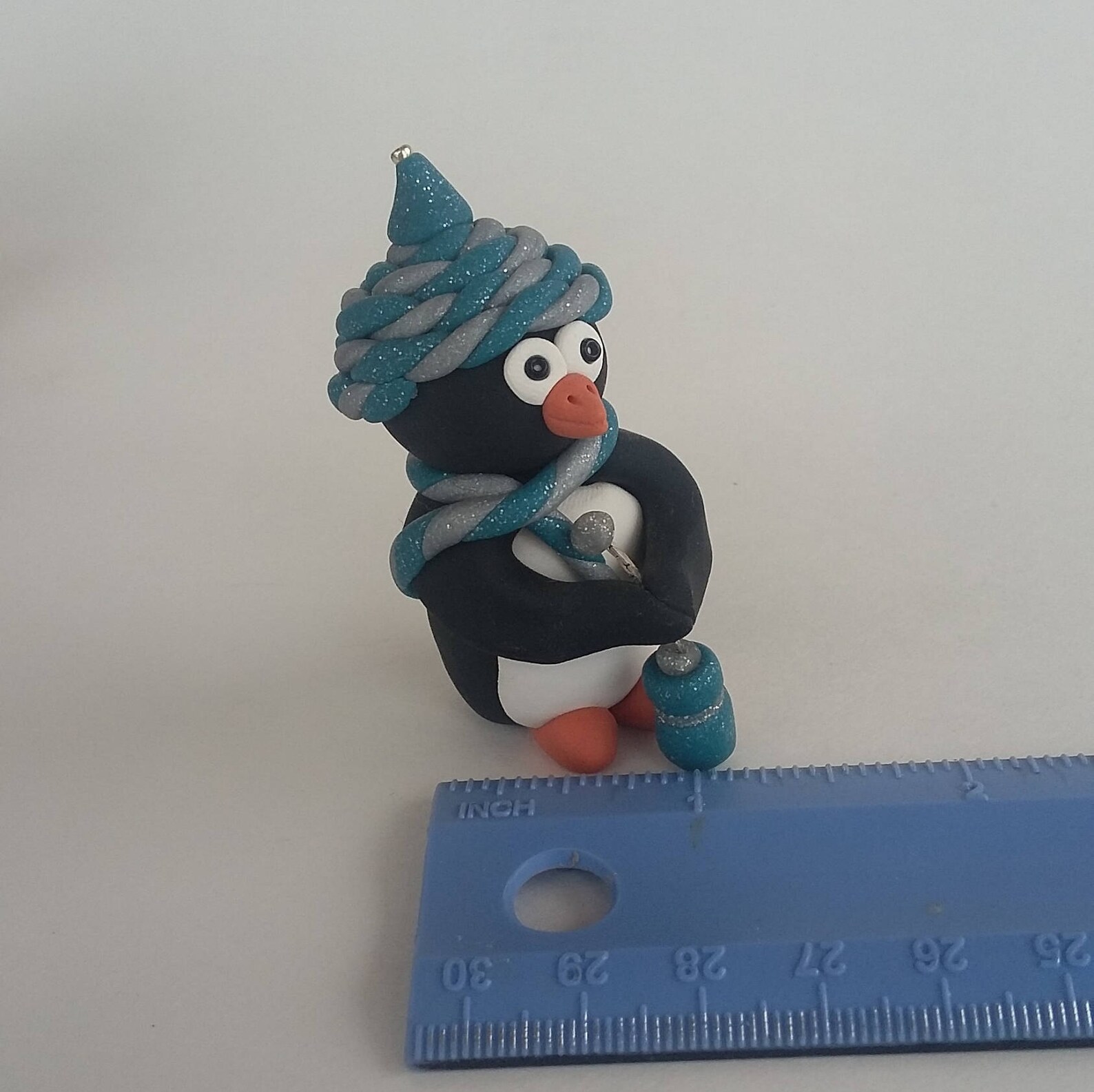 Penguin Nativity Set: Handcrafted, Unique, Polymer Clay Figurines ...