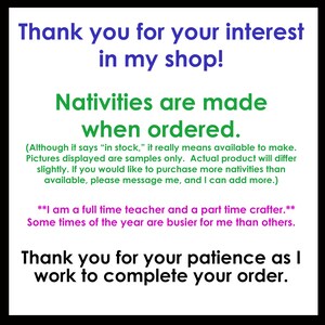 Penguin Nativity Set: Handcrafted, Unique, Polymer Clay Figurines ...