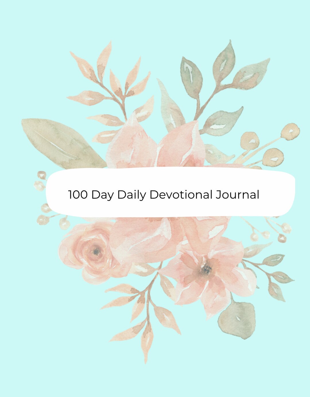 Printable Daily Devotional 100 Day Daily Devotional Digital Daily ...