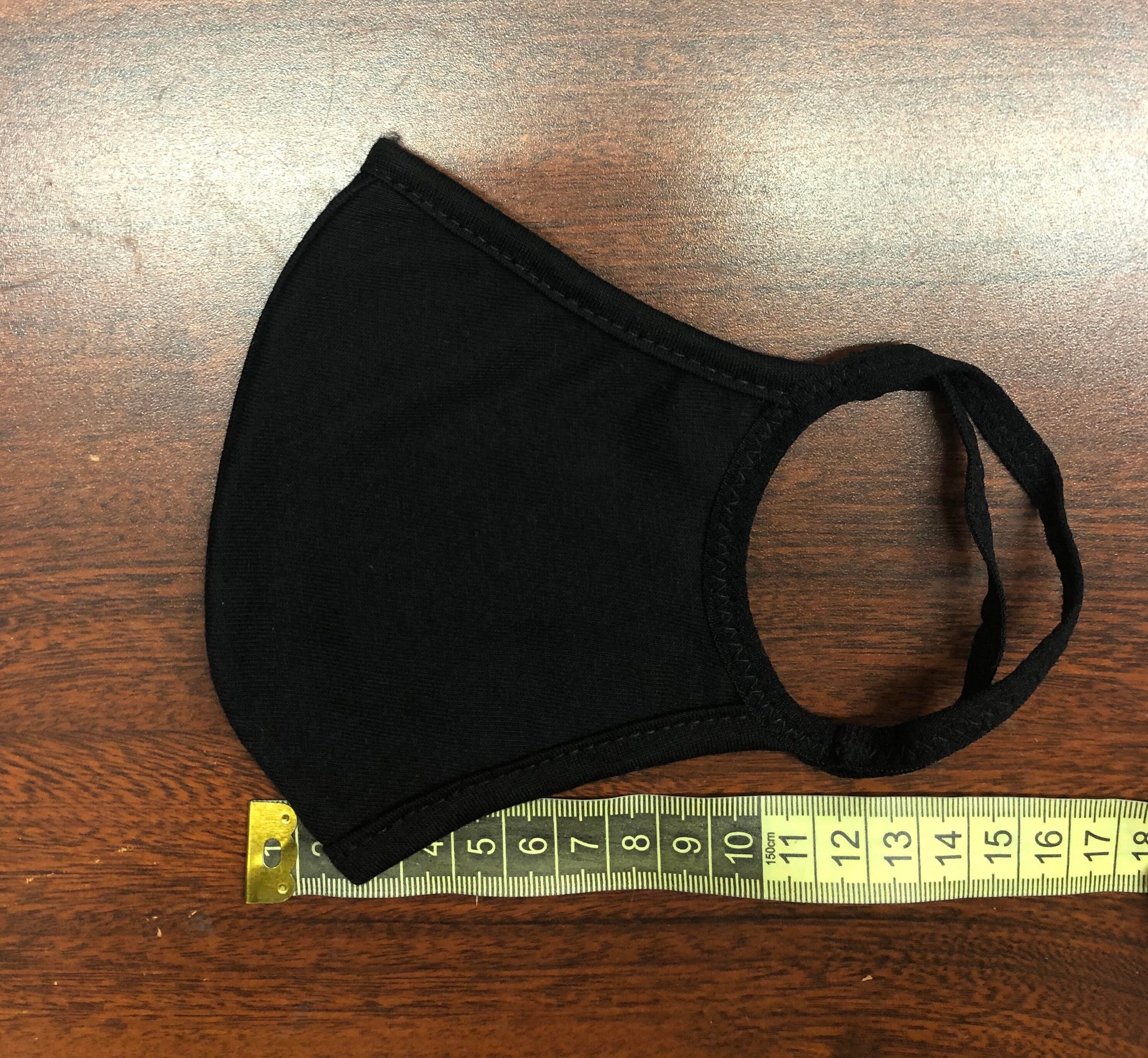 Women's Reusable Black Cotton Cloth Face Mask Breathable - Etsy