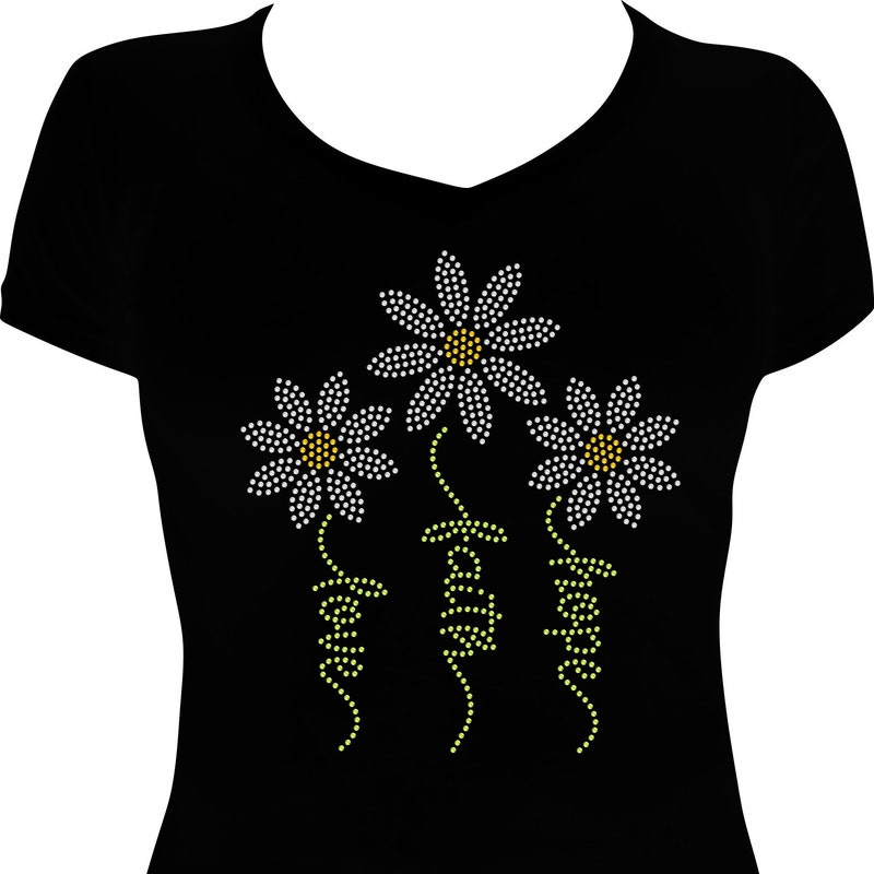 Rhinestone T Shirt - Etsy