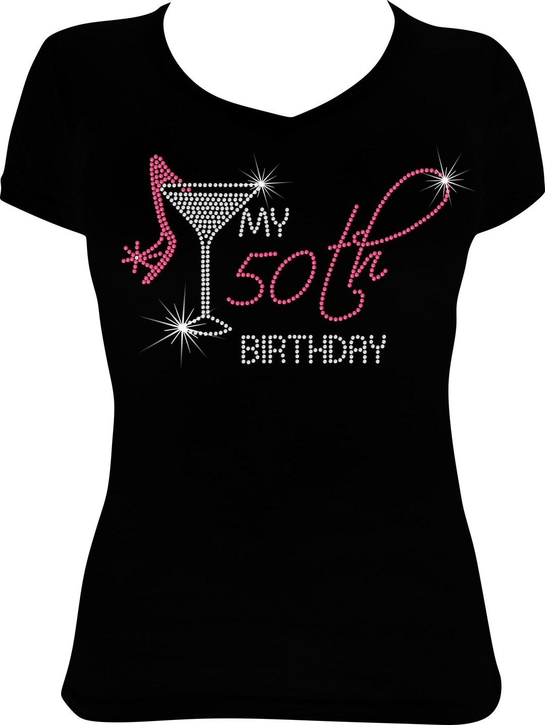 My 50th Birthday Bling Shirt 50th Birthday Bling 50th Birthday Bling