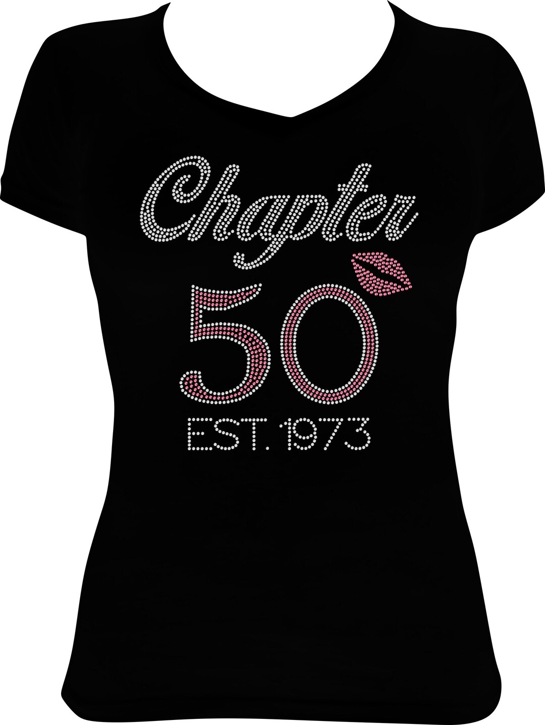 Chapter any Age Est any Year Bling Birthday Shirt, Birthday Bling Shirt ...