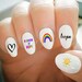 Nail Decals, Rainbow of Hope Nail Decals, Rainbow Decal, Water Transfer ...