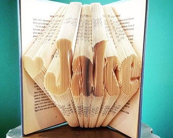 Folded Book Art Book Folding Small Font Fold Book Art