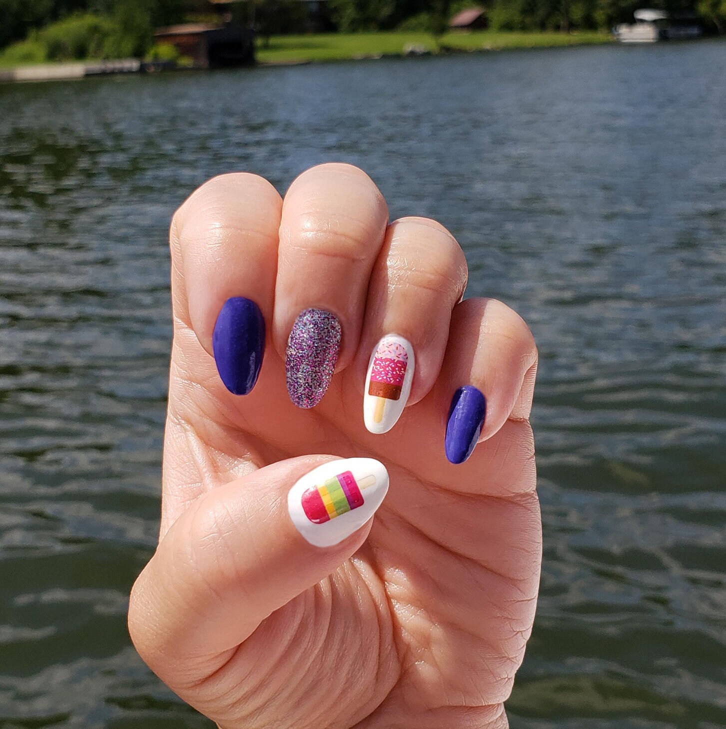 Nail Decals Ice Pop Nail Decals Water Transfer Nail Decals - Etsy