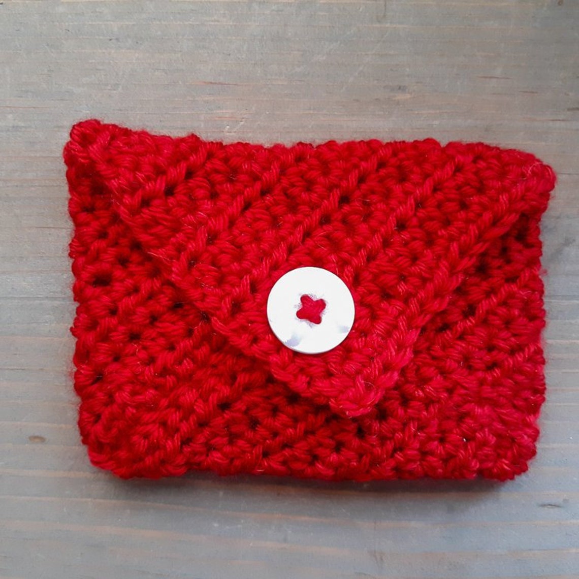 Easy Crochet Envelope PDF Download / Christmas / Holiday / - Etsy
