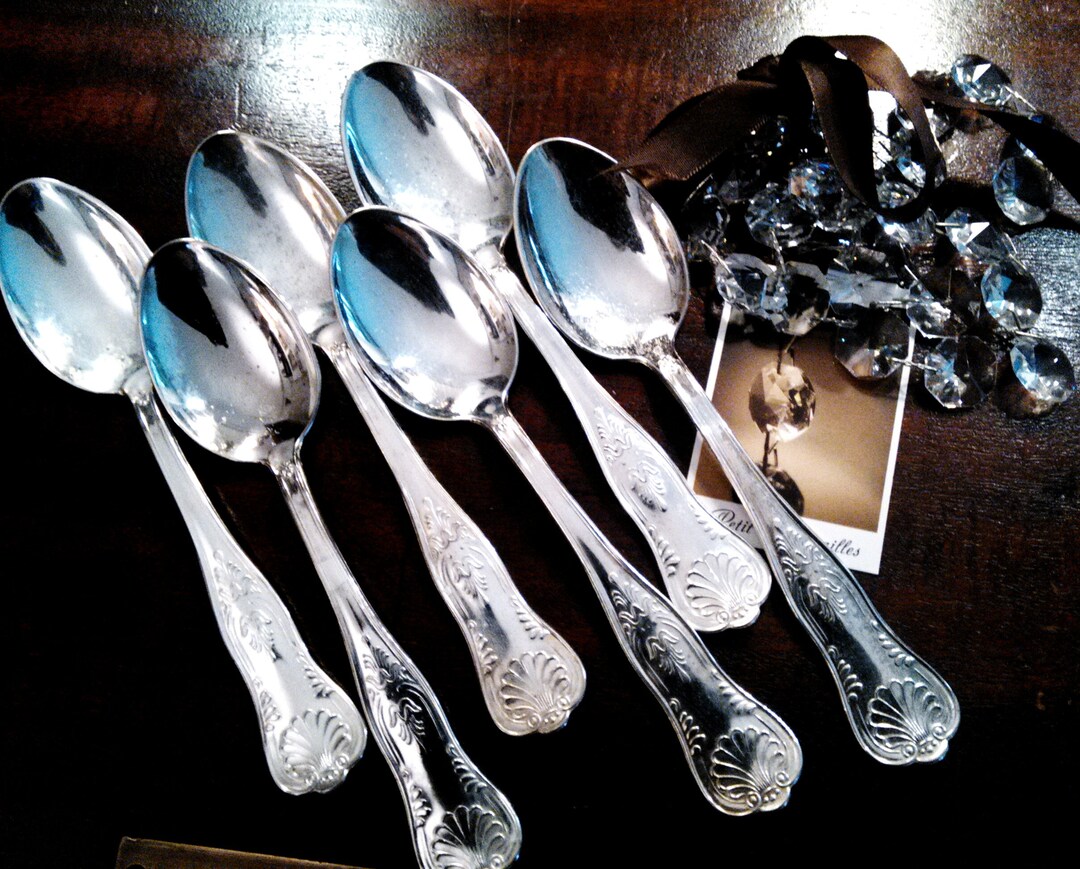 Vintage 800 Silver Spoons - Etsy