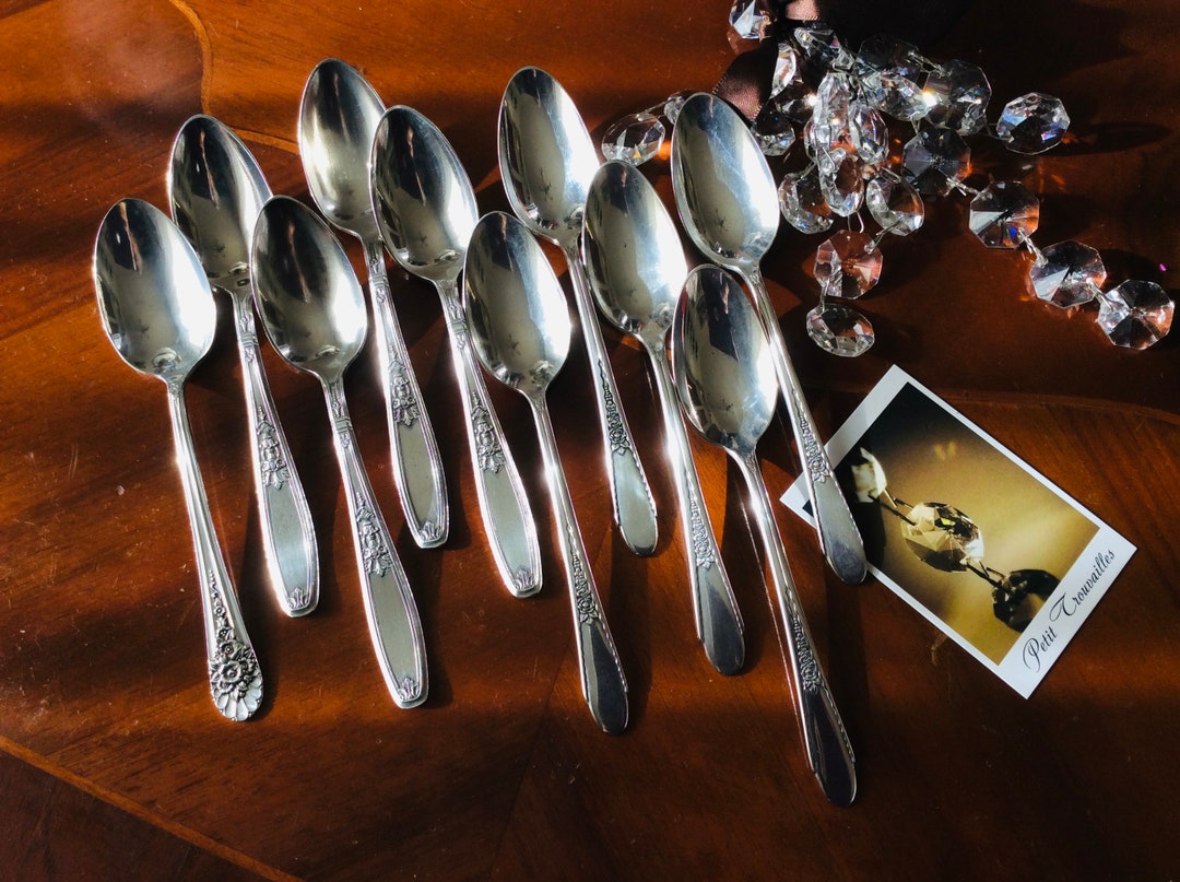 Vintage Tea Spoons - Etsy