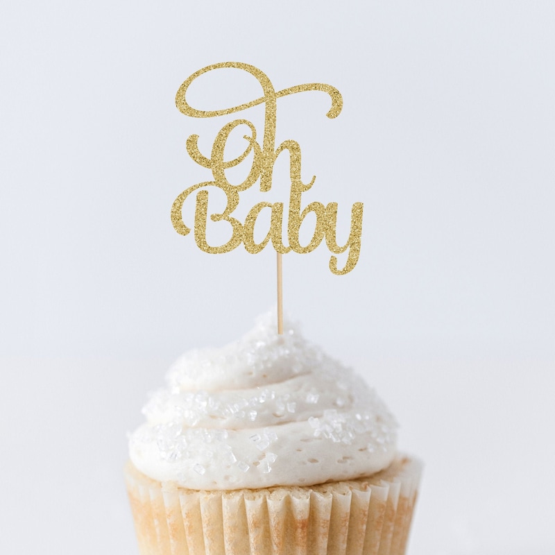 Baby Cupcake Toppers - Etsy