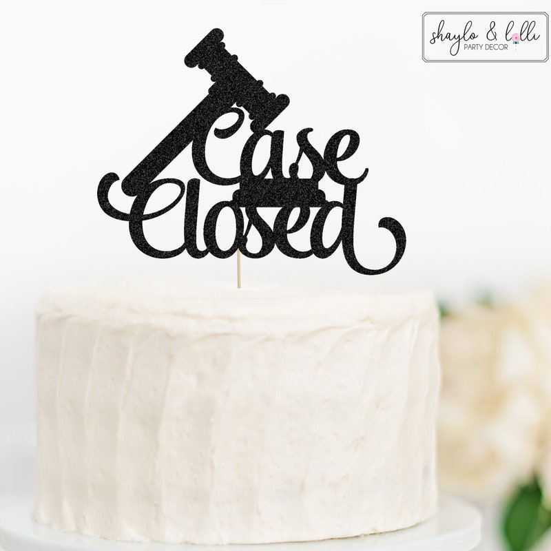 Case Closed Cake Topper - Etsy