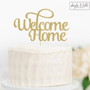 Welcome Home Cake Topper, House Warming Party - Etsy
