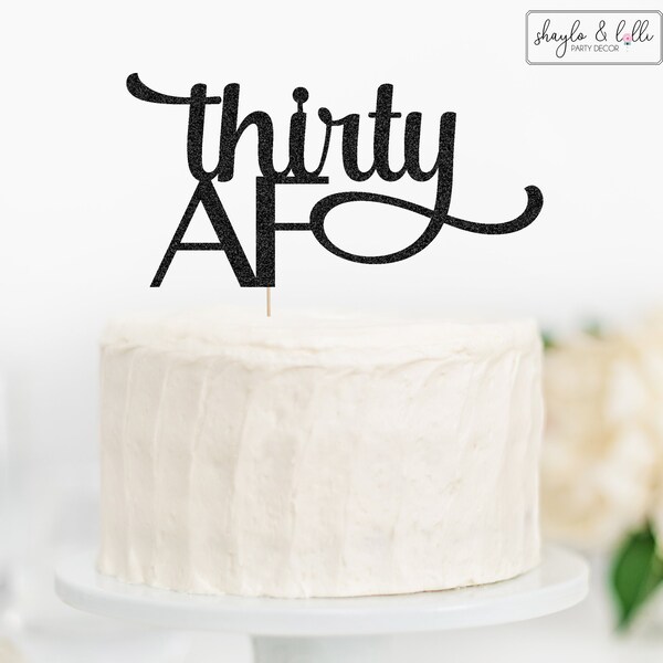 Thirty Af - Etsy