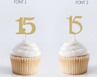 Sweet 15 Cake Topper,, 15th Birthday, Teenage Birthday, Party Decor ...