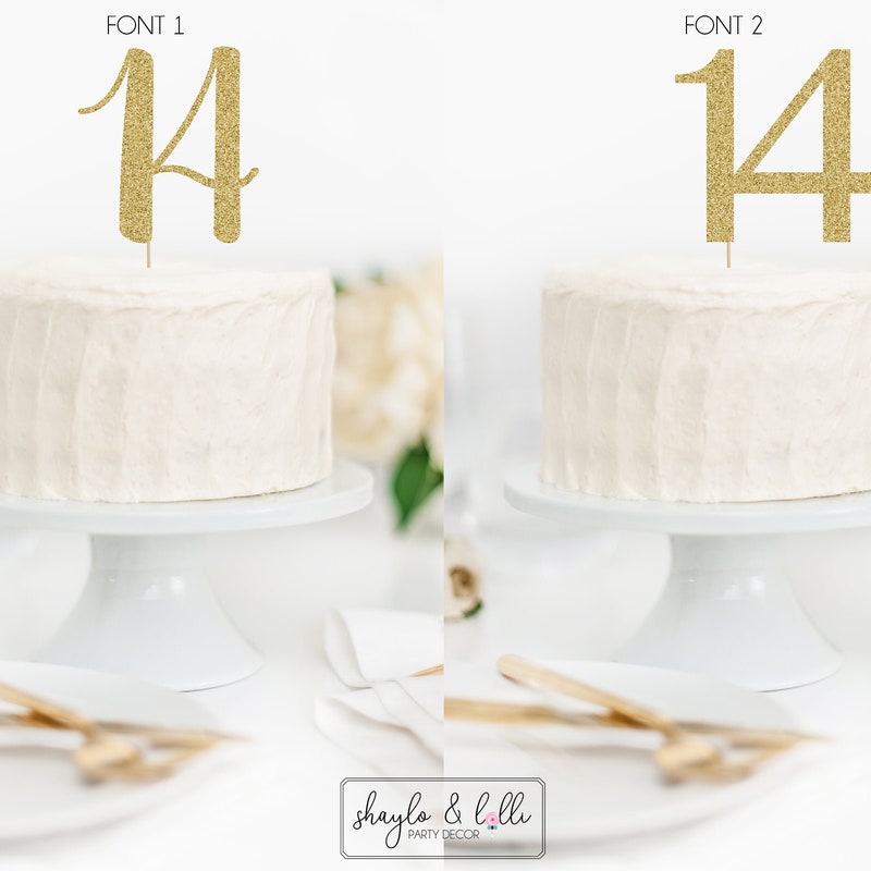 14th Birthday Cake - Etsy