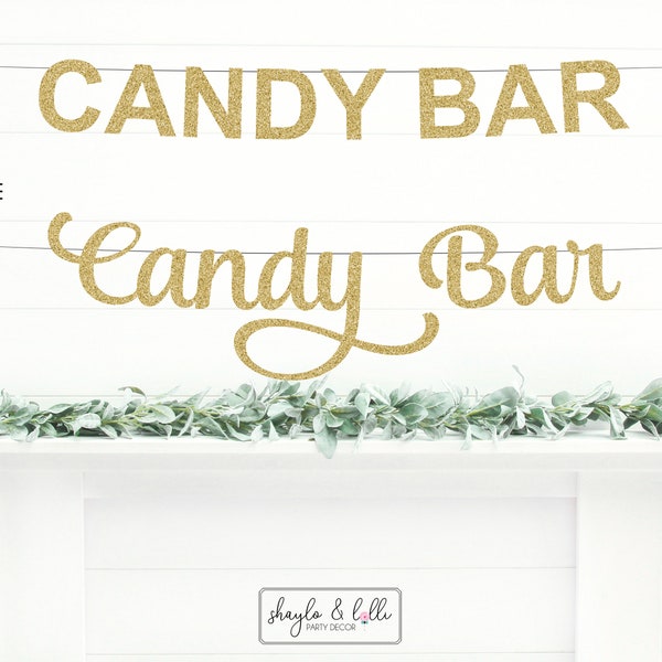 Candy Buffet Table - Etsy
